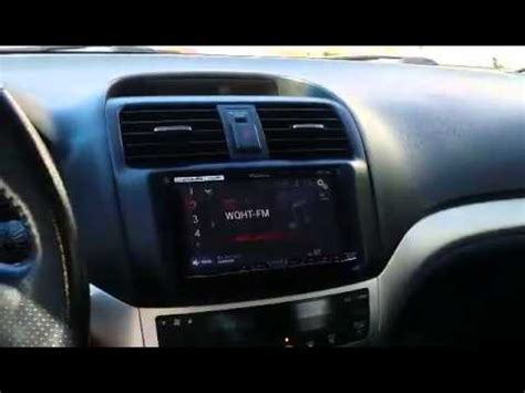 2006 Acura TSX Pioneer Double Din Conversion YouTube