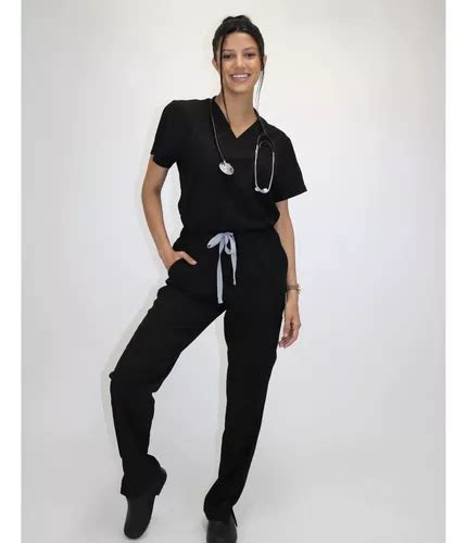 Conjunto Médico Dama Enfermero Elastizado Spandex Entallado Cuotas