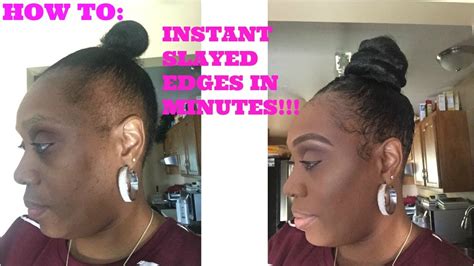 How To Make Instant Slayed Edges In Minutes Youtube