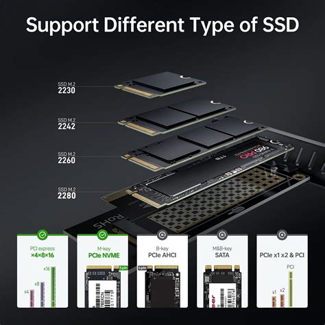 Ampcom M Nvme Ssd To Pcie X Adapter Card With Pure Copper