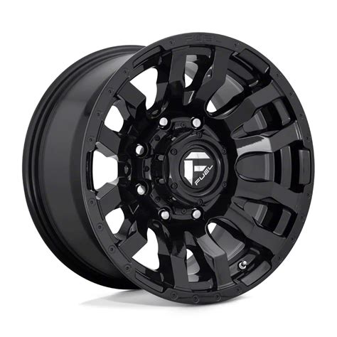 Fuel Wheels Silverado 3500 Arc Silver Brushed Face With Milled Black