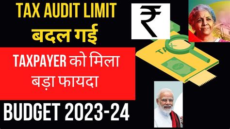 New Income Tax Audit Limits Fy Ay I Ca Satbir Singh