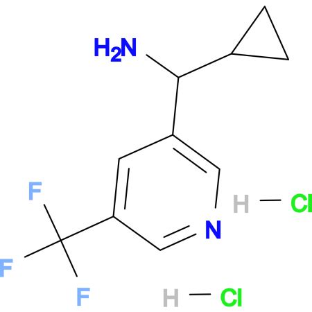 Cyclopropyl Trifluoromethyl Pyridin Yl Methanamine Dihydrochloride