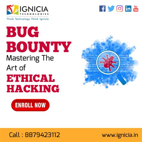 Ignicia Technologies Learn Mastering The Art Of Ethical Hacking Bug