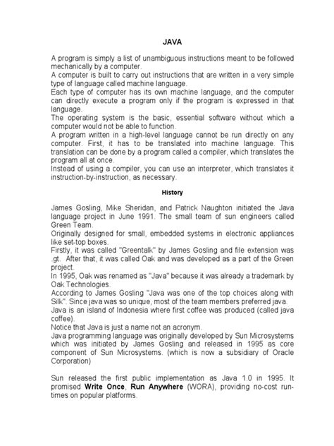 core java hrp pdf object oriented programming java programming language