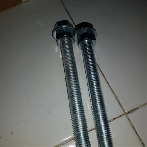Jual As Drat M14 X 50cm Longdrat M14 X 50cm Baut Kunci 22 Putih