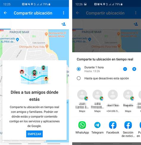guerrillerosglobales CÓMO COMPARTIR TU UBICACIÓN EN TIEMPO REAL A
