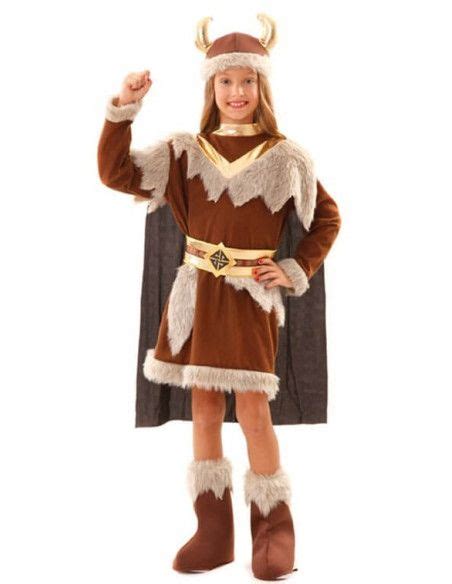 Disfraz de Vikinga Nórdica para Niña