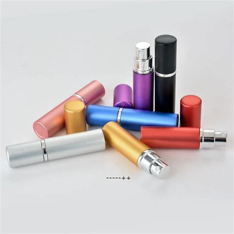 NEW5ml Perfume Bottle Aluminium Anodized Compact Perfume Atomizer