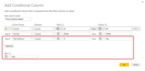 conditional column in power bi using power query you can do anything radacad