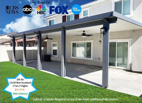 DIY Alumawood Patio Cover Kits Shipped Nationwide To Your Front Door