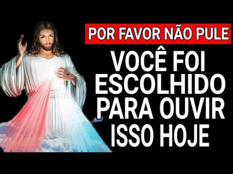 VOCÊ É ABENÇOADO SE ENCONTROU ESSE VIDEO HOJE Deus quer falar