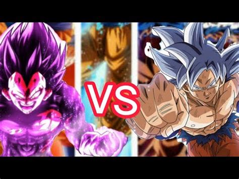 Goku Vs Vegeta Power Level Youtube