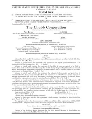 Fillable Online Printmgr File Chubb Group Of Insurance Companies Fax