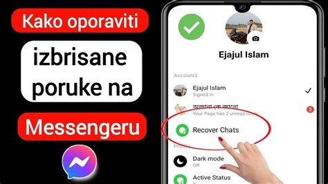 Kako Oporaviti Izbrisane Poruke Na Messengeru 2023 Oporavak