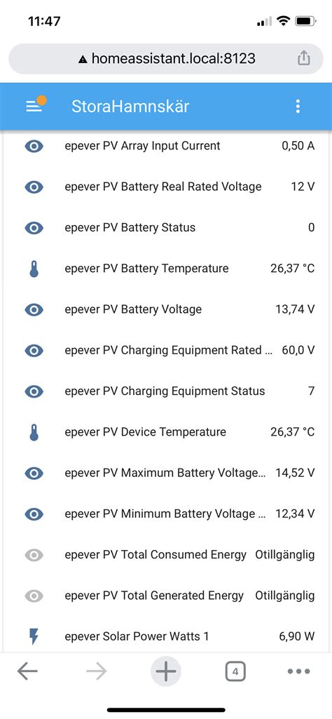Epever Modbus Rs Config Configuration Home Assistant Community