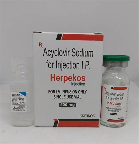 Acyclovir Injection 500 Mg For Clinical At Rs 150 Piece In Panchkula