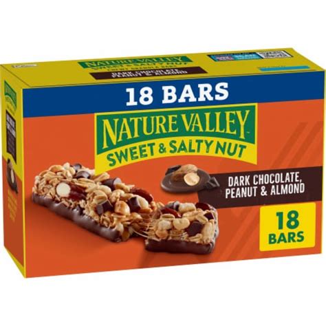 Nature Valley Dark Chocolate Peanut Almond Granola Nut Bars 18 Ct 21 6 Oz Ralphs