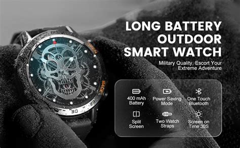 Amazon Military Smart Watch For Men Sports Modes Smart Watches