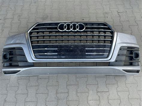 AUDI Q7 4M ZDERZAK PRZÓD SLINE 6PDC L5L5 LZ7G AUDI Q7 4M ZDERZAK PRZÓD