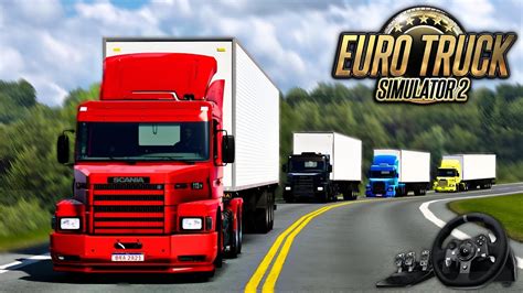Comboio De Scania Subindo A Serra No Rio De Janeiro Euro Truck