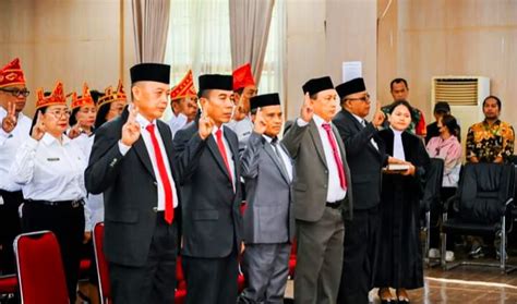 Dilantik Bupati Berikut Nama Dan Jabatan Baru Pejabat Eselon Ii Pemkab