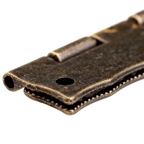 Charnières de meuble en Bronze Antique 10 pièces avec vis pour porte
