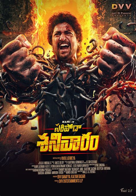 Saripodhaa Sanivaaram Telugu Movie Overview