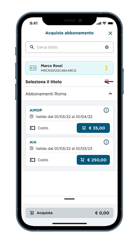 MooneyGo Acquista Biglietti E Abbonamenti ATAC Roma