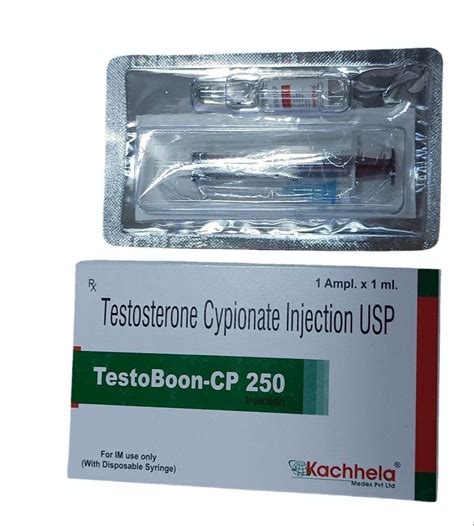 TestoBoon CP 250 Injection Packaging Type Box Packaging Size 1