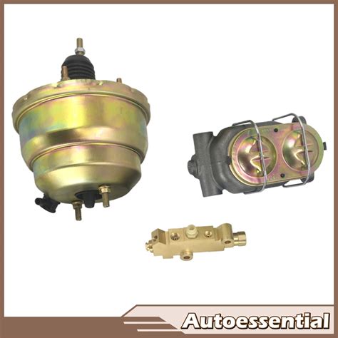 8 Dual Power Brake Booster Conversion Disc Drum Kit For 1967 1972