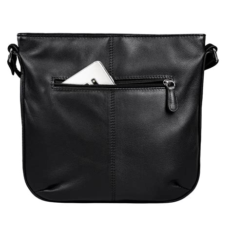 Lucy Crossbody Bag Damen Leder STILORD