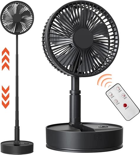 Amazon zoolb Ventilador plegable portátil con batería de 7200 mAh