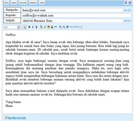 Contoh Email Formal Bahasa Inggris Cara Menulis Application Letter Riset