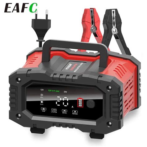 Carregador De Bateria Totalmente Autom Tico Smart Car Battery Charger