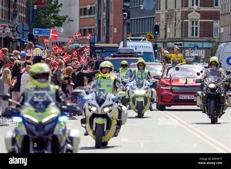 Jonas Vingegaard vainqueur du Tour de france 2023 à Copenhague
