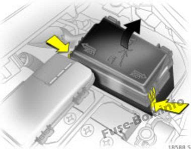 Fusibles y relés para Opel Vauxhall Corsa D 2006 2014 diagramas