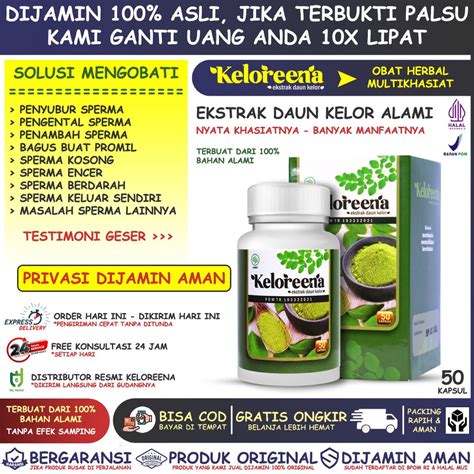 Jual Penyubur Sperma Pria Pengental Sperma Encer Biar Kental Dan Subur