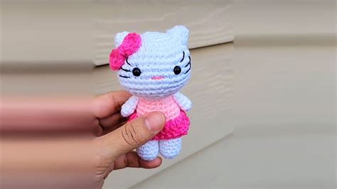 Amigurumi Hello Kitty Patrón Gratis Paso a Paso 500 PDF Passo a