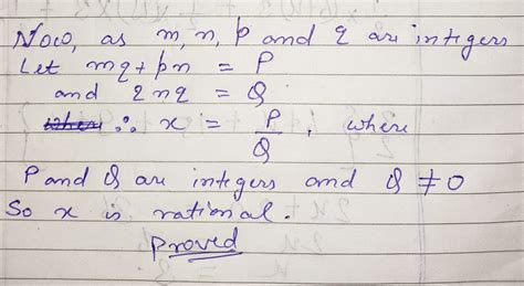 [solved] let x and y be two real numbers such that x y is rational prove by course hero