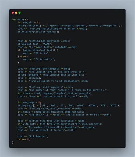 Solved Include Using Namespace Std Using Std Strings Void Chegg