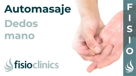 Automasaje Para El Esguince De Ligamentos De Los Dedos De La Mano