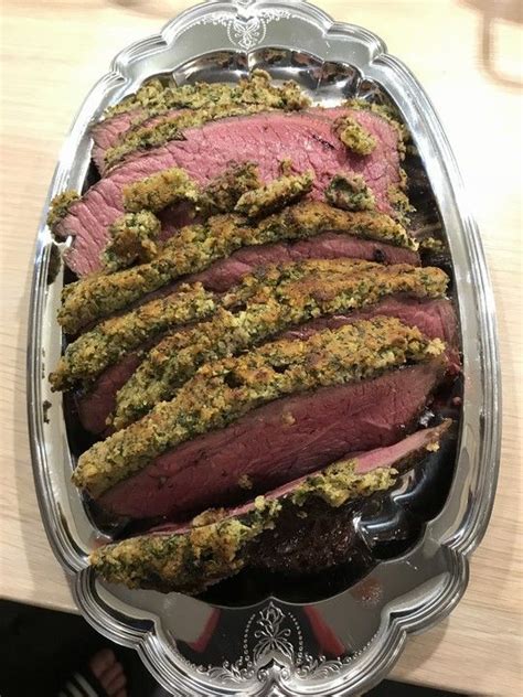 Roastbeef mit Kräuter Senf Kruste von feuermohn Chefkoch Food Beef