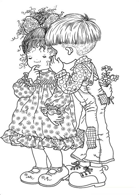 Dessins Gratuits à Colorier Coloriage Sarah Kay à imprimer