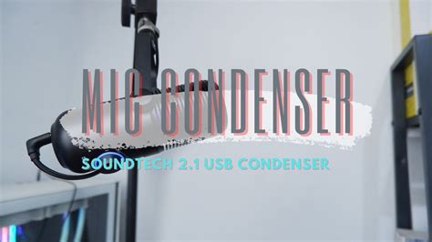 Mic Murah Suaranya Bagus Microphone Soundtech 2 1 USB Condenser YouTube