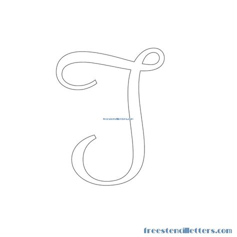 Cursive Stencils And Numbers To Print Free Stencil Letters