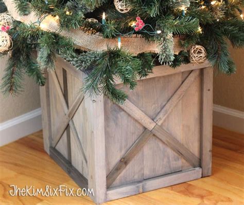Gift Box Christmas Tree Stand At Pamela Ottley Blog