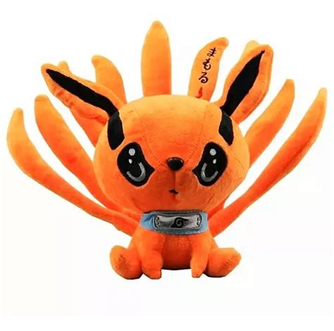 Boneco Pelúcia Naruto Raposa Kurama Kyuubi Anime Mangá