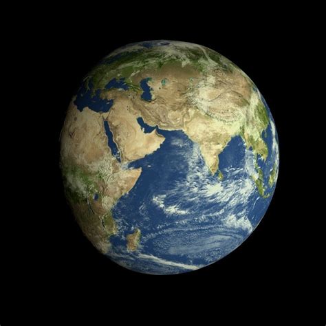 3D Model Animated Realistic HD Earth Model VR AR Low Poly Animated