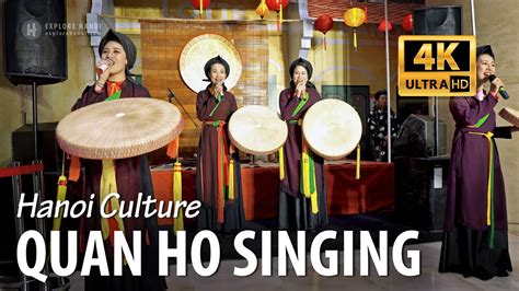 Quan Họ Singing and Xẩm Singing Vietnamese Folk Music YouTube